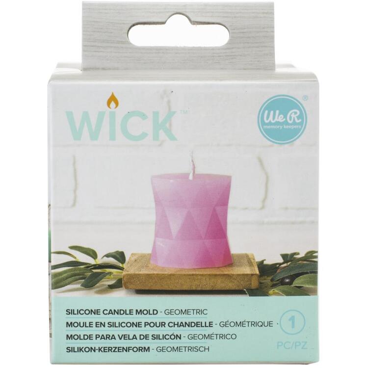 69777 We R Wick Candle Mold Geometric (660343). | Hobbystunter.com